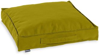 H.O.C.K. Outdoor Classic Uni Matratzenkissen - Wasserabweisendes Bodenkissen mit Tragegriff - Sitzkissen mit Fleckschutz & Lichtechtheit - Made in Germany (50x