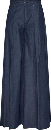 Silvian Heach Femme, Jeans, Bleu, Taille: W26 Phikem Wide Pantalons