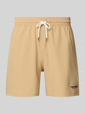 Polo Ralph Lauren Badeshorts mit Label Stitching