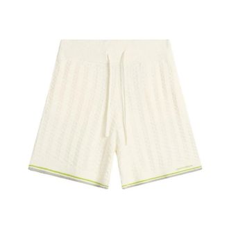 Casablanca Tennis Boucle Shorts - - Shorts - Herren - Wei&szlig; - M