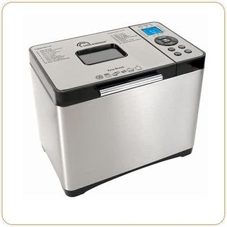 Little Balance Little balance 8398 Easy Bread, Machine à pains, baguettes, brioches, 19 programmes, Jusquà 1 kg, Tout Inox