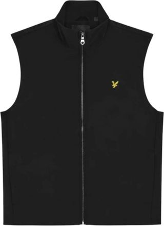 Lyle & Scott Homme, Vestes, Noir, Taille: M Softshell Gilet