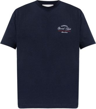 Iceberg Homme, Tops, Bleu, Taille: 2XL T-shirt With Logo