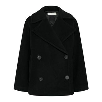 Inwear Perry Short Coat - Femme - Manteaux - Noir - Taille: 38 FR