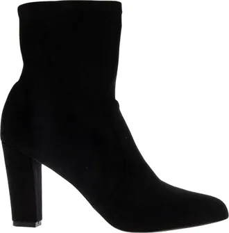 Dune London Oty Stiefeletten f&uuml;r Damen, Wildleder (Schwarz)