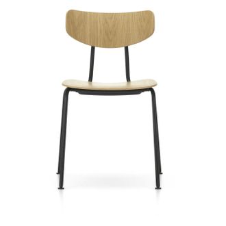 Vitra Chaise Moca - pi&egrave;tement noir - Jasper Morrison Vitra