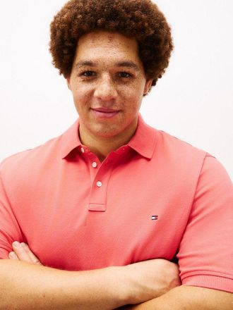 Tommy Hilfiger Big & Tall Poloshirt 1985 - REGULAR elastisch, Regular Fit f&uuml;r gro&szlig;e Gr&ouml;&szlig;en