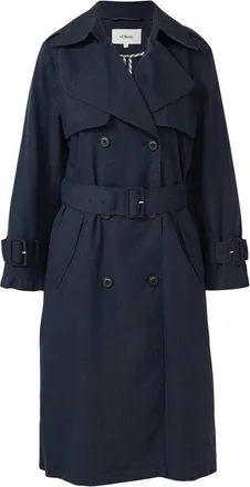 s.Oliver Trenchcoat Outdoor-Mantel Leichter Trenchcoat aus Lyocell