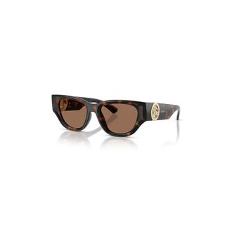 Burberry Lunettes de soleil - Femme - Accessoires - Brun - Taille: 52 MM