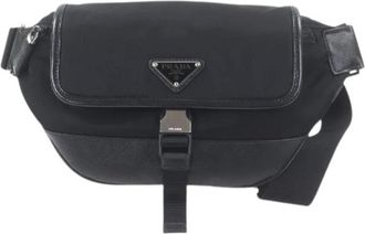 Prada Sac bandouli&egrave;re en nylon Pre-owned 2Vh176 - Homme - Pre-owned - Noir - Taille: ONE Size