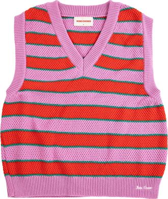Bobo Choses Gilet Rayures Coton Bio Bobo Choses