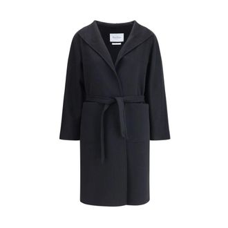 Max Mara Luxuri&ouml;ser Cashmere Lilia Mantel - - Coats - Damen - Schwarzk - S
