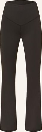 Mandala Mandala Tights Flared Sports Pants schwarz