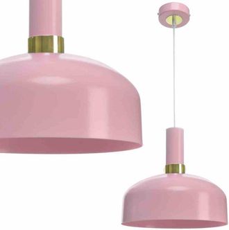 Milagro Suspension malmo rose 1xE27