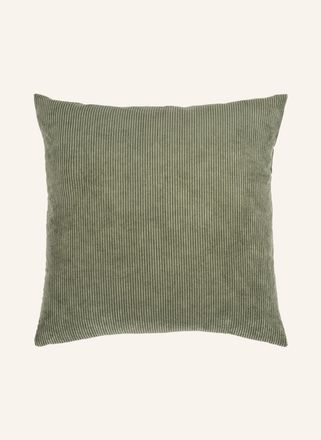Pad Pad Samt-Dekokissenh&uuml;lle Casual gruen