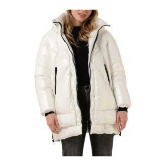 Canadian Wei&szlig;e Mid Eugenie Steppjacke - - Jackets - Damen - Wei&szlig; - XL