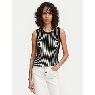 Liu Jo Top TA6064 MS55N Schwarz Regular Fit