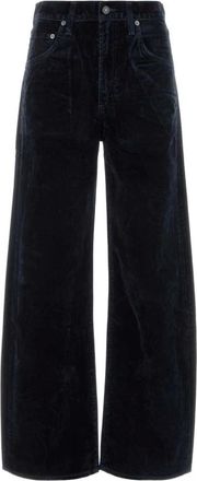 A Gold E Femme, Pantalons, Bleu, Taille: W27 Low Curve Jean (Velvet)