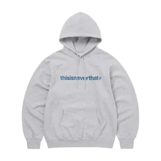 Thisisneverthat Homme, Sweatshirts et sweats &agrave; capuche, Gris, Taille: L T-Logo LT Sweat &agrave; capuche