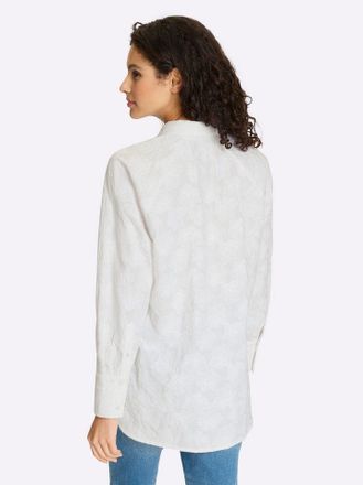 Heine Klassische Bluse Bluse Langarm