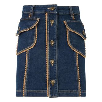 Moschino Denimrock - - Skirts - Damen - Blau - XS