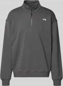 The North Face Relaxed Fit Sweatshirt mit Stehkragen und Rei&szlig;verschluss