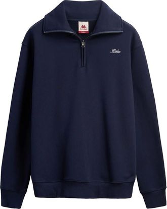 Kappa Homme, Sweatshirts et sweats &agrave; capuche, Bleu, Taille: L Livreville Half Zip Crew Sweat