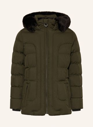 Wellensteyn Wellensteyn Steppjacke Belvitesse Mit Kunstpelz gruen