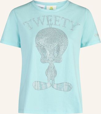 Princess Goes Hollywood Princess Goes Hollywood T-Shirt Mit Schmucksteinen blau