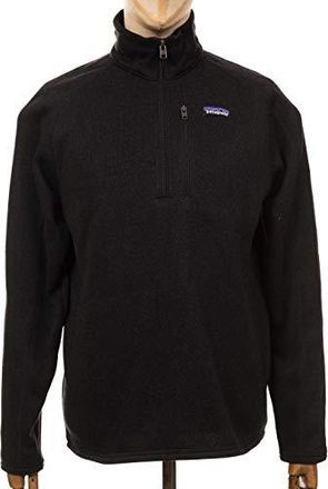 Patagonia Ms Better Sweater 1/4 Zip, Polaire performante Homme, Black, M