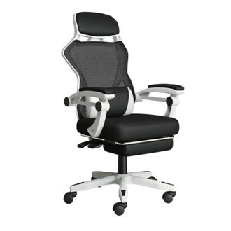 Generic Ergonomischer B&uuml;rostuhl, atmungsaktiver B&uuml;rostuhl mit hoher R&uuml;ckenlehne, Kopf- und Fu&szlig;st&uuml;tze, Verstellbarer Schreibtischstuhl