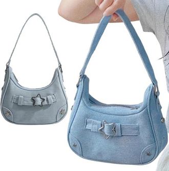 Generic Cymwer Sac &agrave; aisselles en PU, sacs &agrave; bandouli&egrave;re, pochette portefeuille pour femmes, usage quotidien (noir)