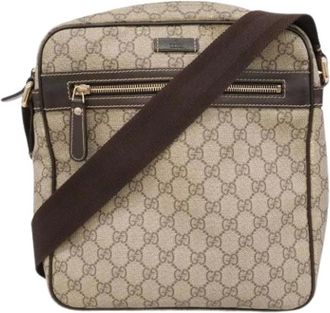 Gucci unisex, Pre-owned, Brun, Taille: ONE Size Sac bandouli&egrave;re vintage en plastique doccasion
