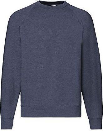 Fruit Of The Loom Sweat-shirt pour homme, Bleu marine vintage, M
