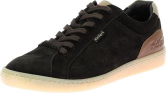 Kickers Herren Kick Salem Sneaker, Dunkelbraun, Beige, 45 EU