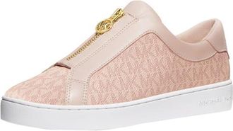 Michael Kors Keaton Baskets &agrave; lacets avec fermeture &eacute;clair pour femme, Ballet, 38.5 EU
