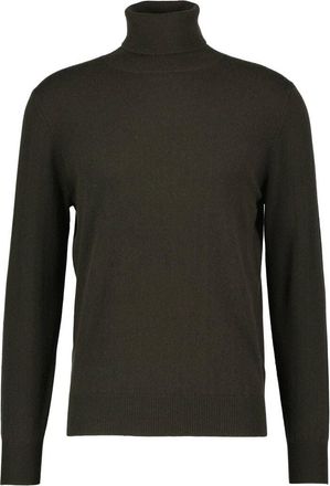 Allude Herren Kaschmirpullover mit Rollkragen