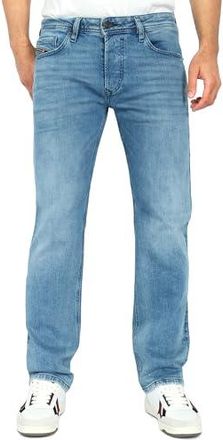 Diesel Jean coupe droite droite - Taille basse - Safado-X RB066, bleu, 34W / 32L