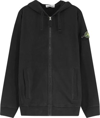 Stone Island Homme, Sweatshirts et sweats &agrave; capuche, Noir, Taille: L SweaT-shirt &agrave; capuche