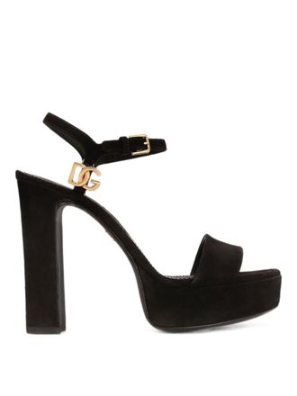 Dolce & Gabbana Sandales - Noir