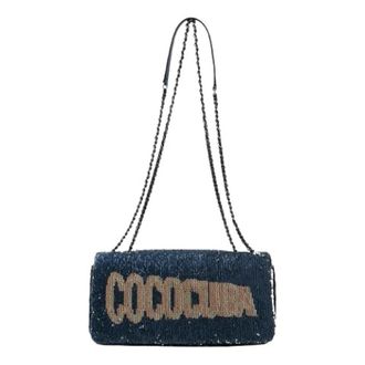 Chanel Pre-owned Vintage Leder Schultertasche - - Pre-owned - Damen - Blau - ONE SIZE