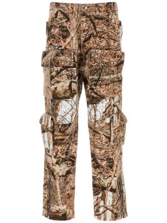 1989 STUDIO pantalon &agrave; imprim&eacute; camouflage - Marron