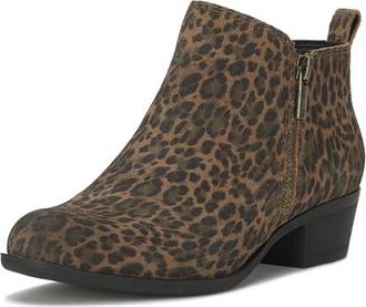 Lucky Brand Bottines Basel pour femme, L&eacute;opard naturel, 38.5 EU