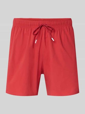 HUGO BOSS Badeshorts mit Label Stitching Modell Iconic