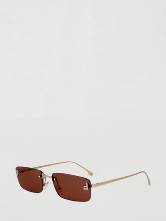 Fendi Lunettes De Soleil Femme couleur Rouge