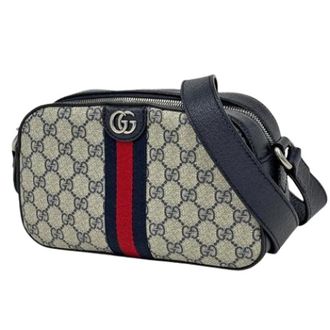 Gucci Pre-owned Sherry Schultertasche - - Pre-owned - Damen - Blau - ONE SIZE