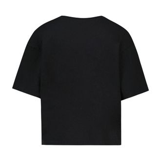 Zadig&Voltaire Womens Taida Heart Strass T-Shirt - Zadig & Voltaire Cotton Black Ready-To-Wear T-Shirts