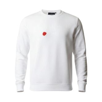 John Richmond Herren, Sweatshirts & Hoodies, Wei&szlig;, SGr&ouml;&szlig;e