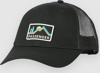 Passenger Made To Roam Mesh Snapback Cap phantom black