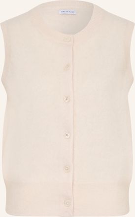 Mrs & Hugs Mrs & Hugs Strickweste Aus Cashmere weiss